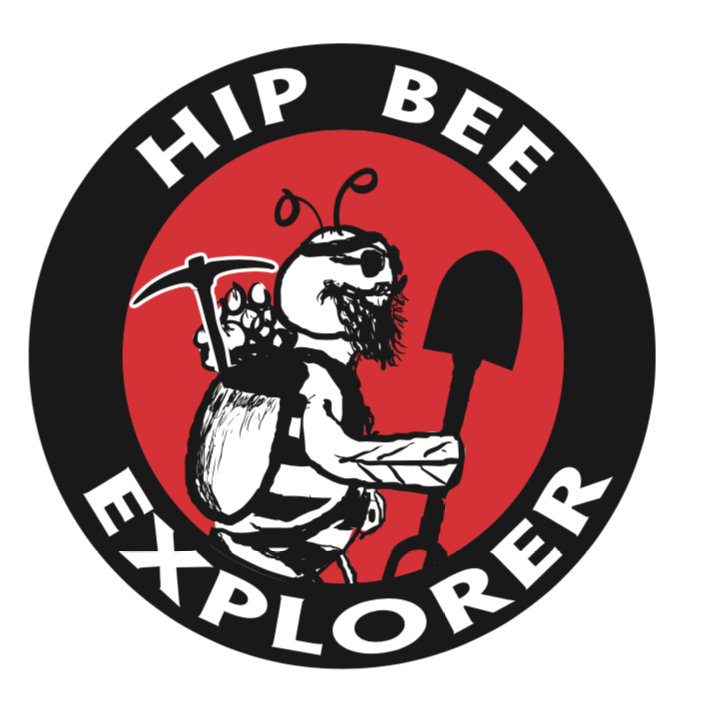 Hip Bee Explorer 4" Decal | The Hip Bee
